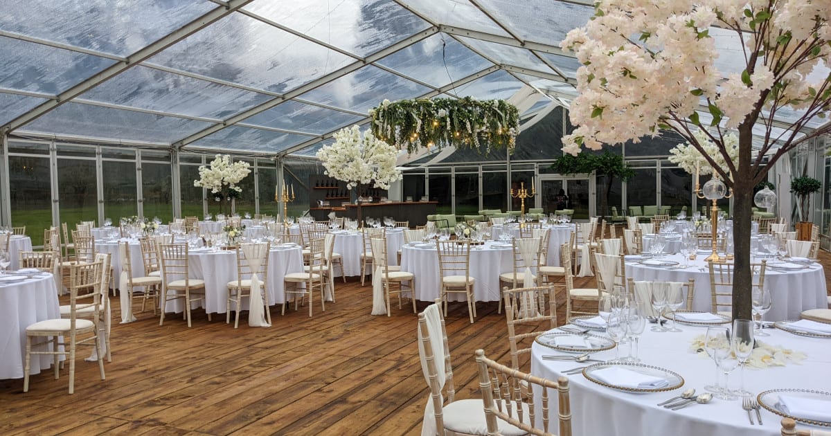 Marquee Weddings | Yorkshire Hotel | Hazlewood Castle